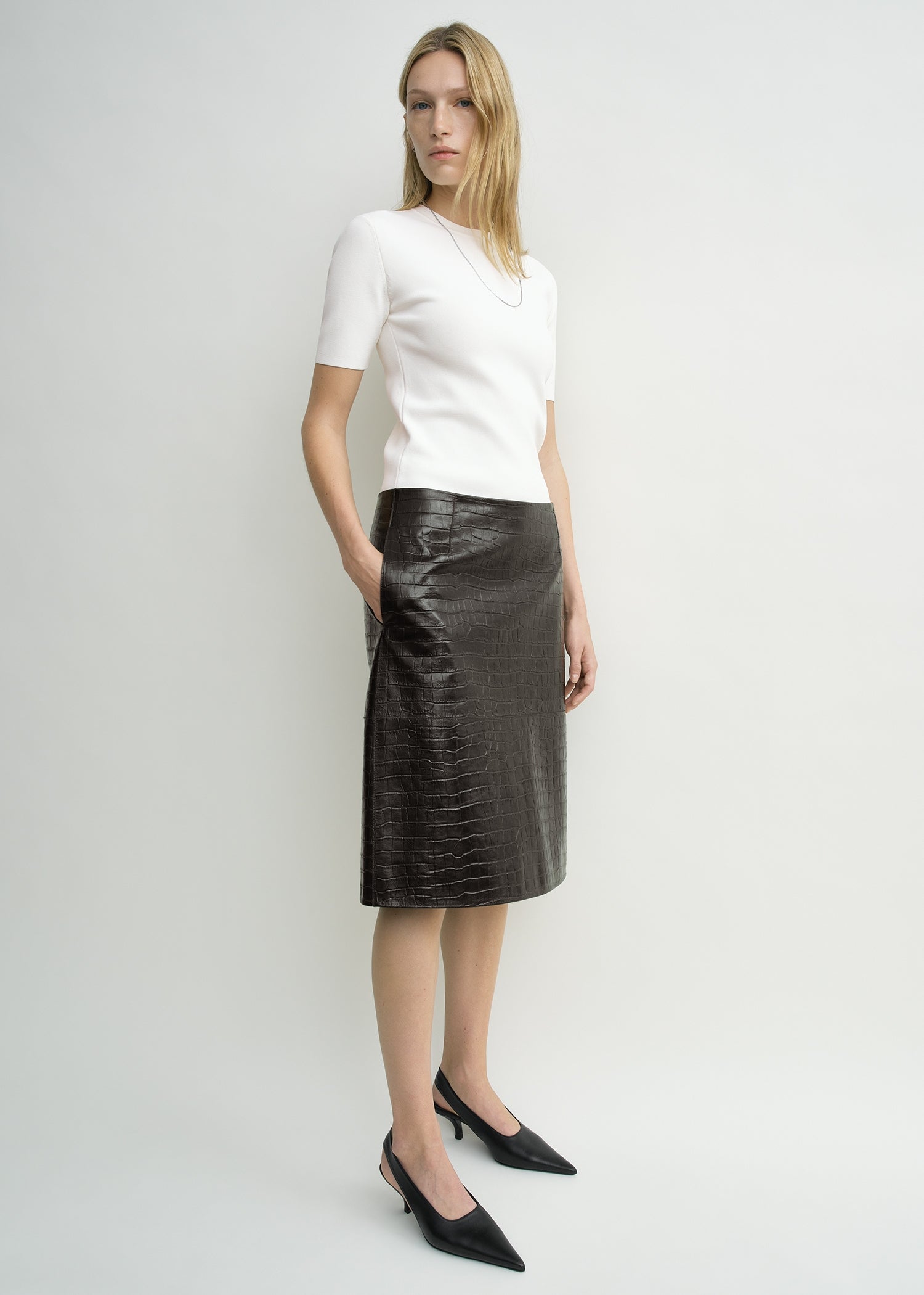 TOTÊME Compact Knit Tee